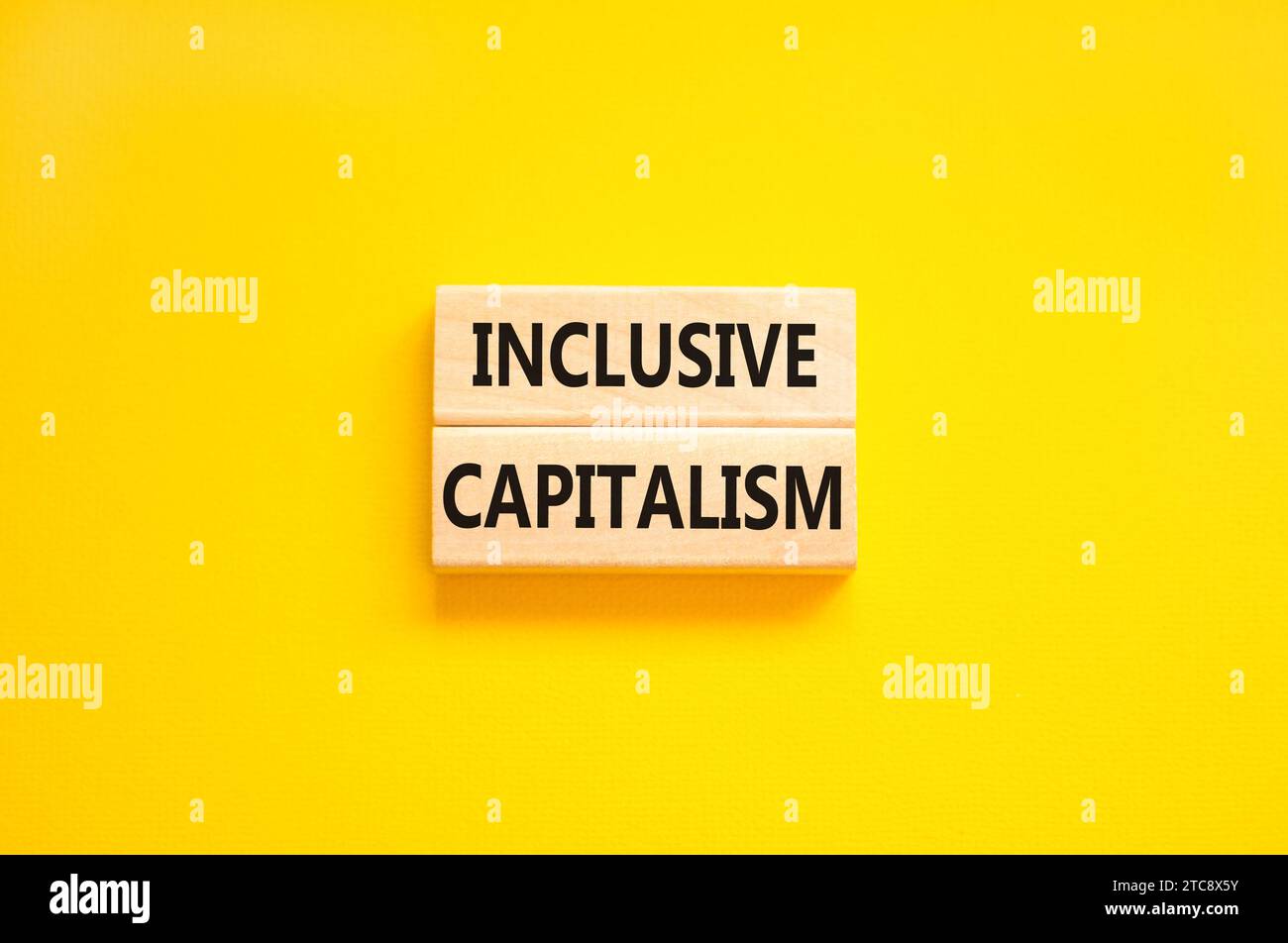 Inclusive capitalism symbol. Concept words Inclusive capitalism on ...