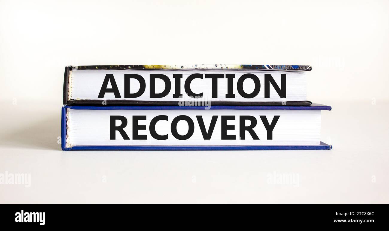 Addiction recovery symbol. Concept words Addiction recovery on ...