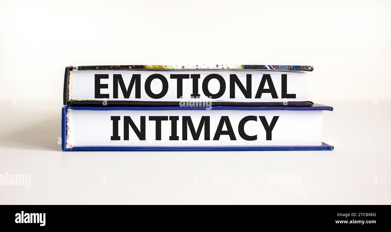 Emotional intimacy symbol. Concept words Emotional intimacy on ...