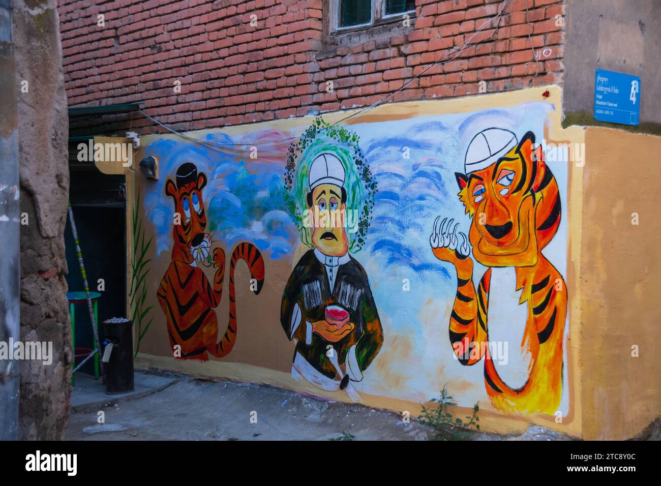 Graffiti in tbilisi hi-res stock photography and images - Alamy