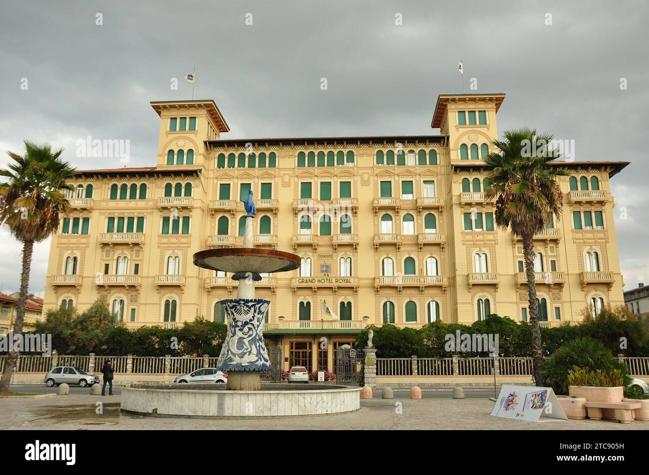The Grand Hotel in Viareggio Italy Tuscany Stock Photo - Alamy