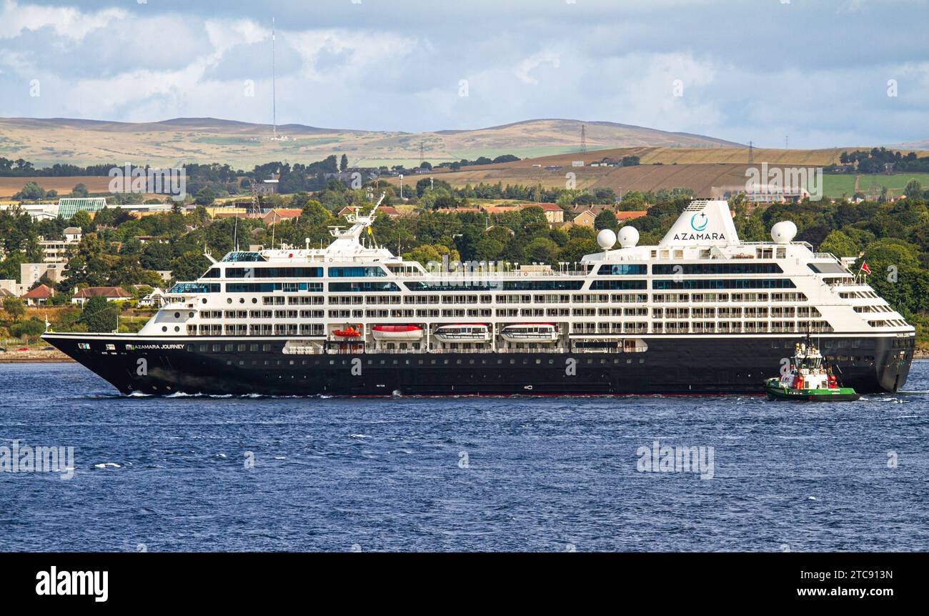 Slovenian Azamara Journey Renaissance-class cruise ship arriving in ...