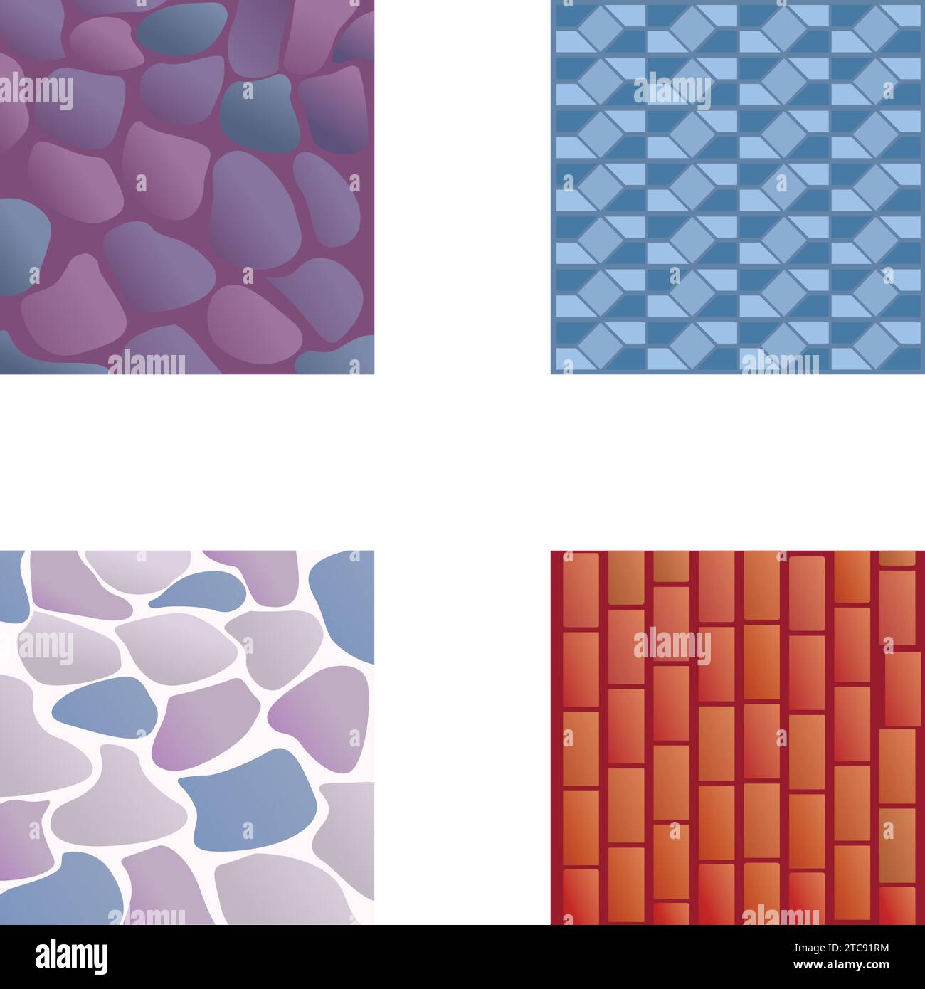 Flagstone floor Stock Vector Images - Alamy