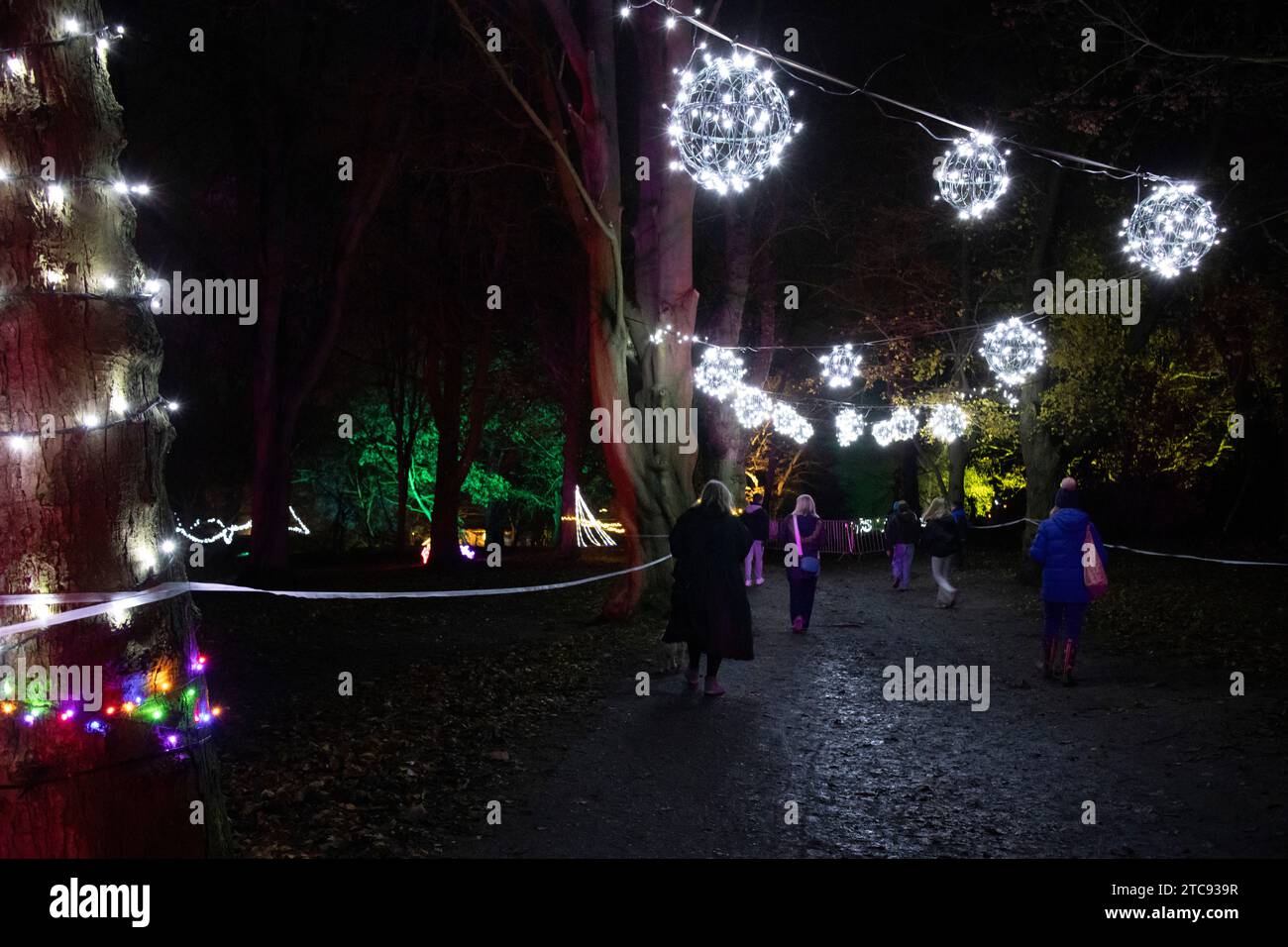 The Wimbledon Festive Light Trail held at Cannizaro Park, West Side ...