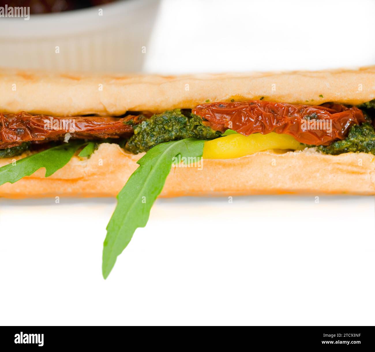 Fresh homemade panini sandwich, typical italian snack Stock Photo - Alamy