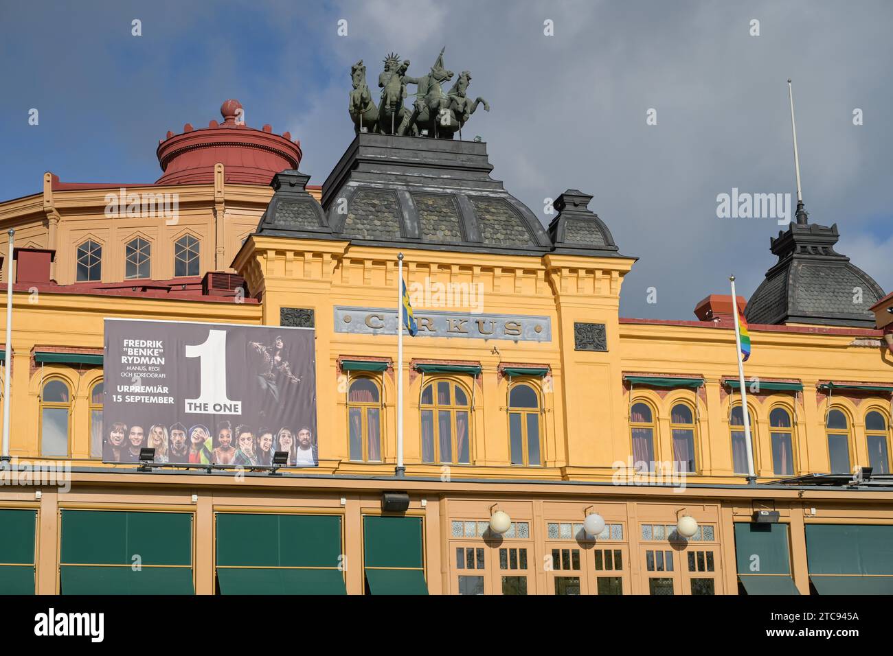Cirkus Concert Hall, Djurgarden, Stockholm, Sweden Stock Photo - Alamy