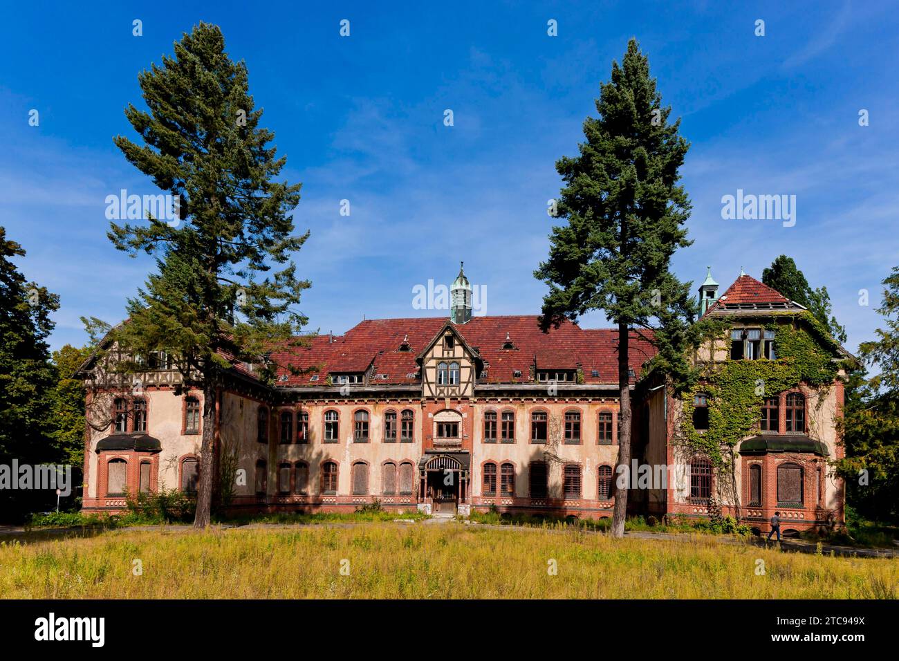 Former sanatoriums Beelitz Stock Photo - Alamy