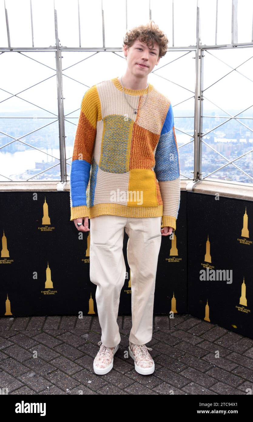 New York, NY, USA. 11th Dec, 2023. Van Crosby pictured as the cast of ...