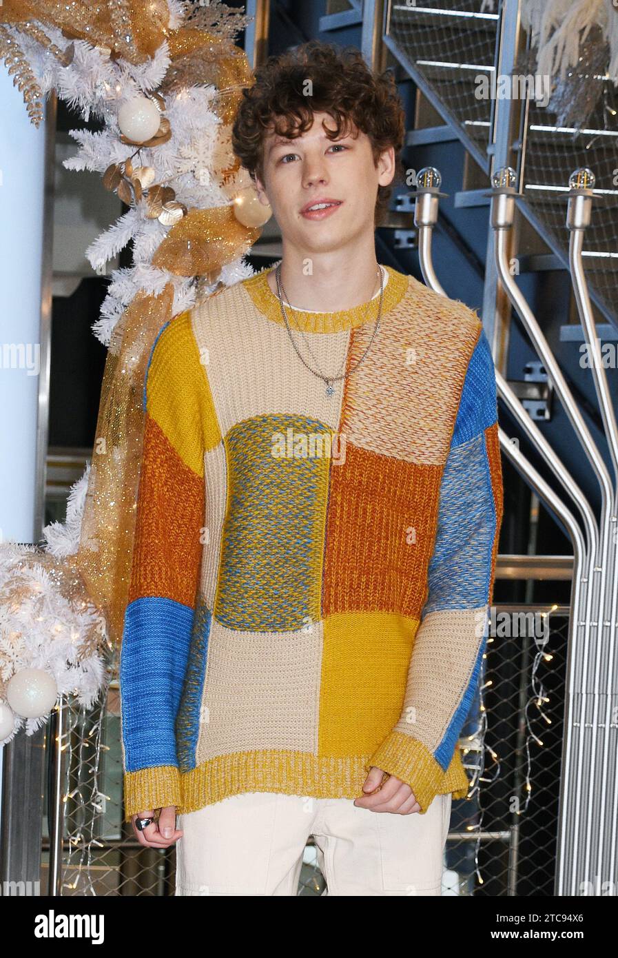 New York, NY, USA. 11th Dec, 2023. Van Crosby pictured as the cast of ...