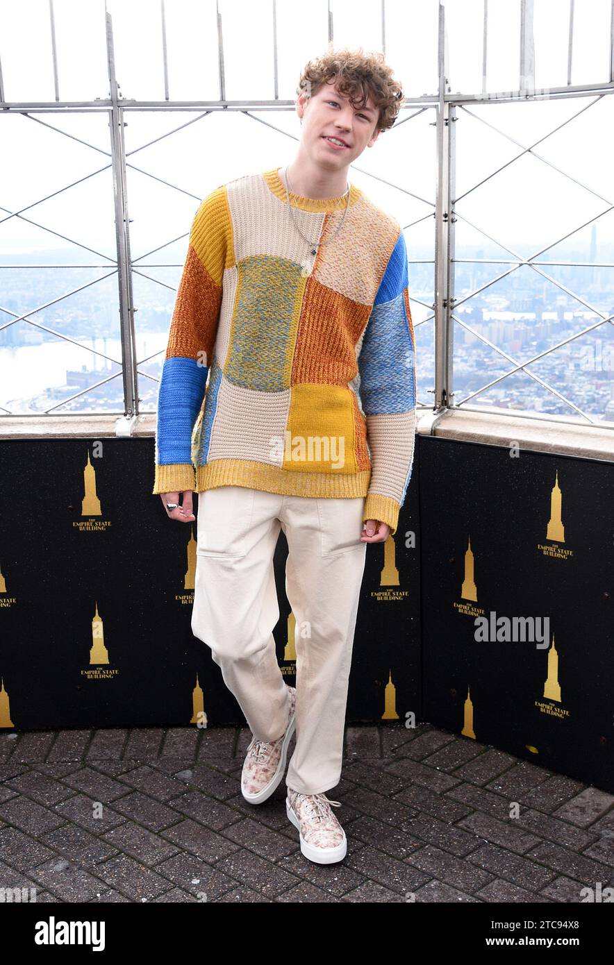 New York, NY, USA. 11th Dec, 2023. Van Crosby pictured as the cast of ...