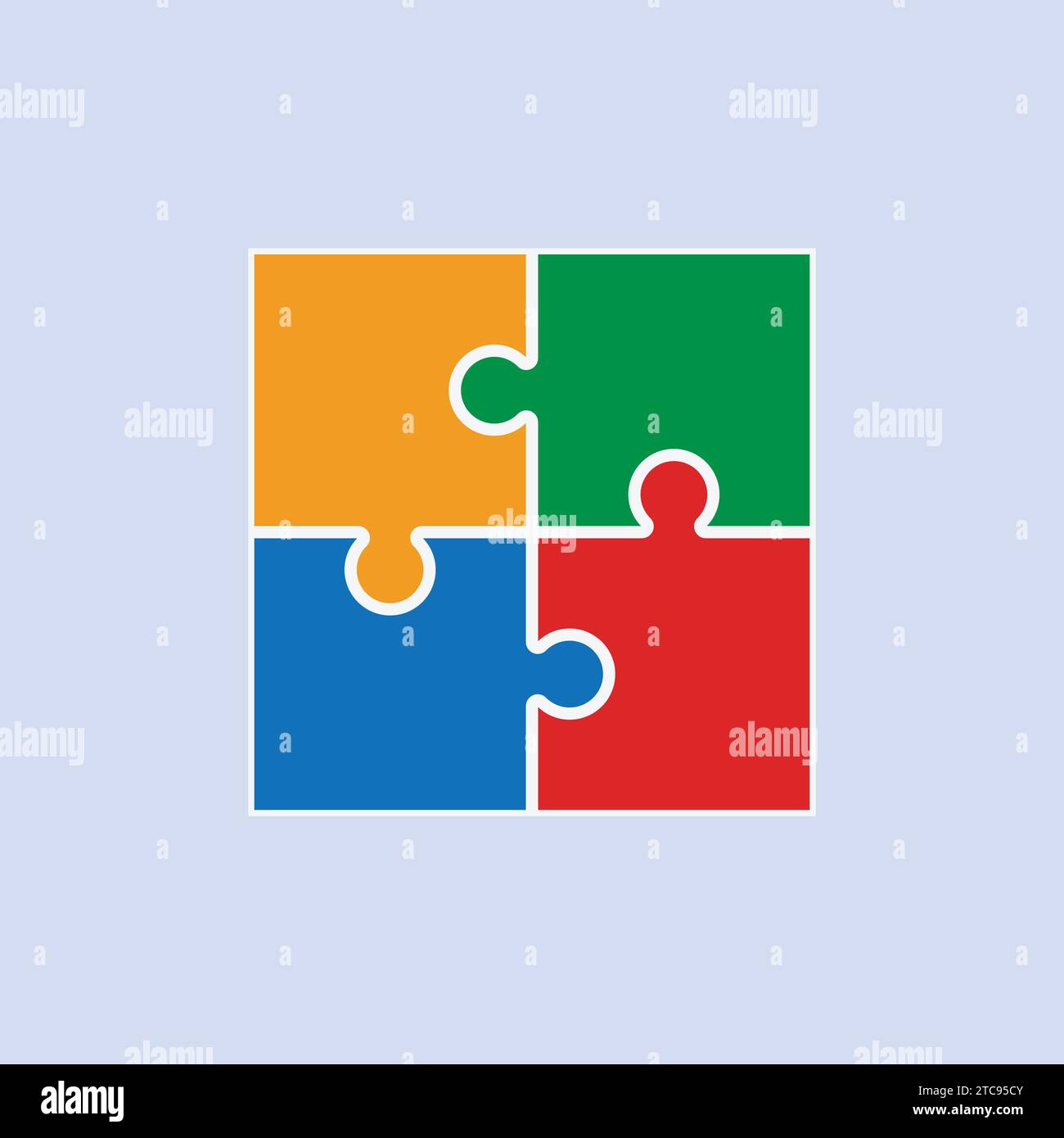 Incomplete puzzle Stock Vector Images - Alamy