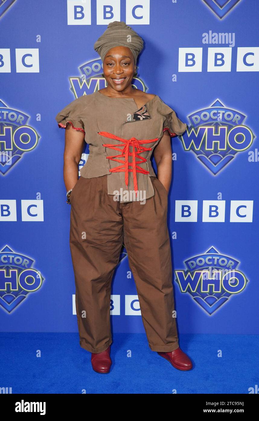 Angela Wynter arrives for the premiere of Doctor Who at the BFI ...