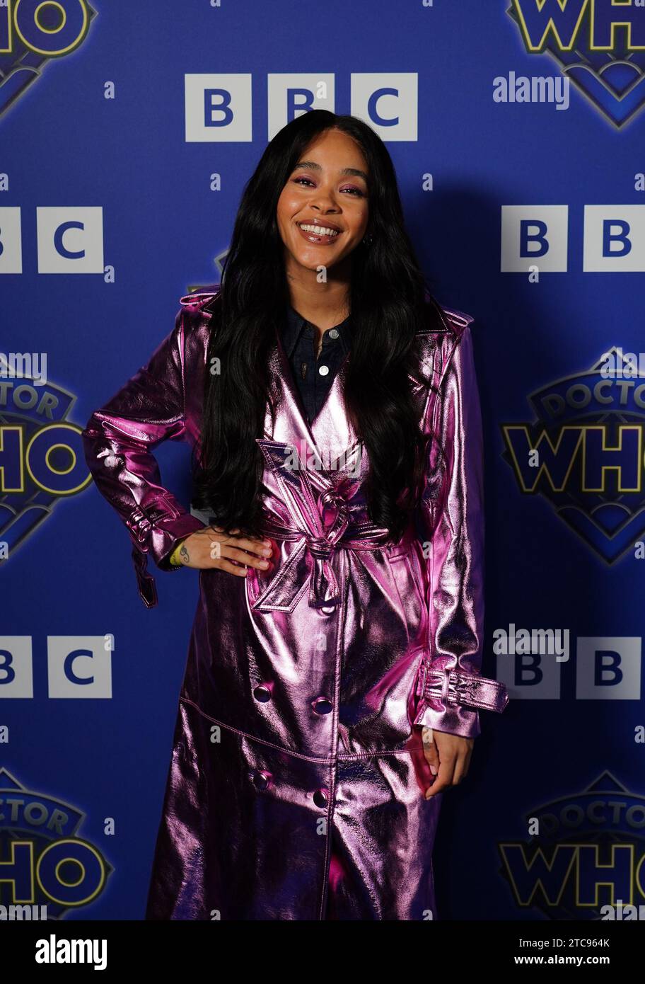 Yinka Bokinni arrives for the premiere of Doctor Who at the BFI ...