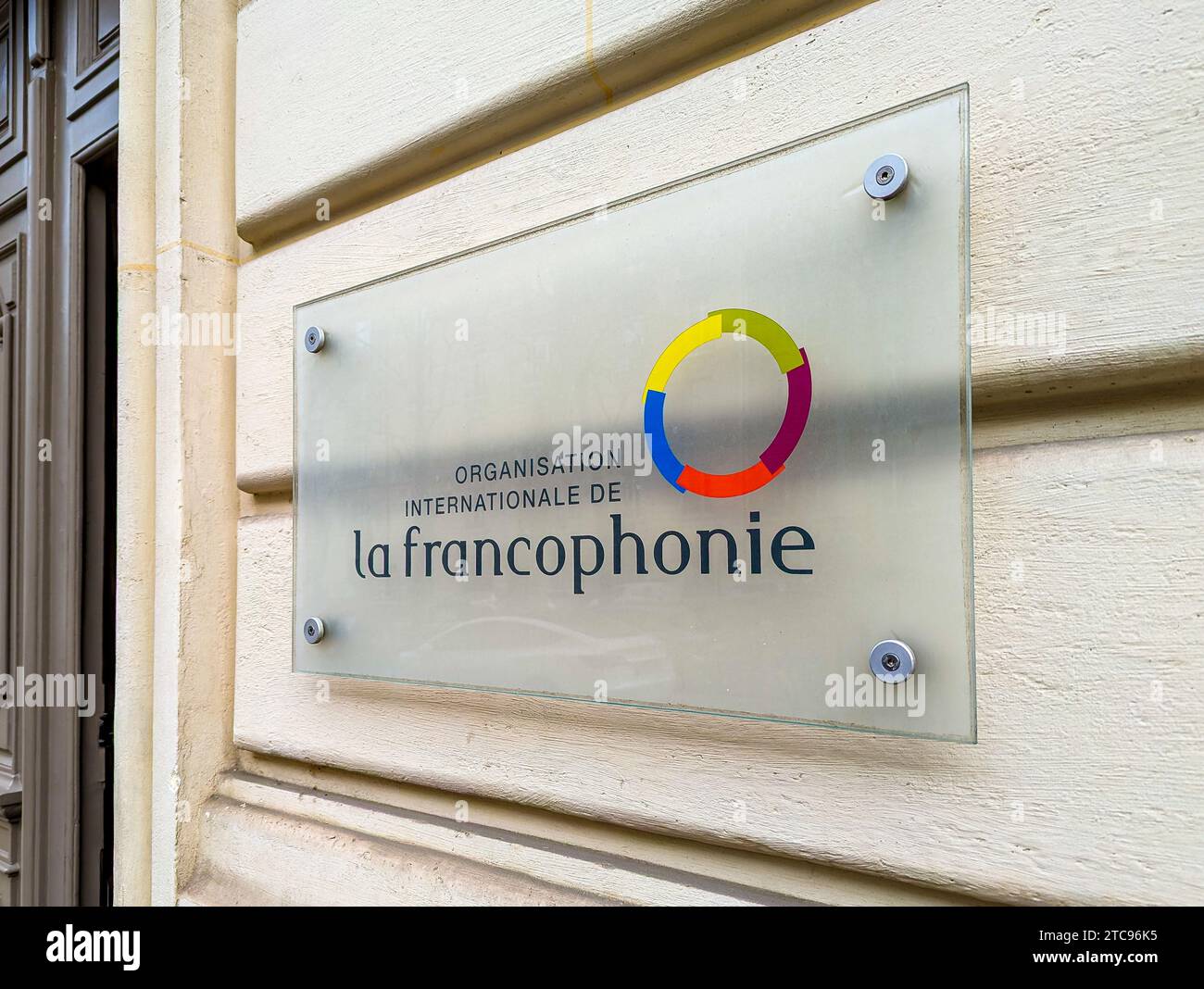 Francophonie logo hi-res stock photography and images - Alamy
