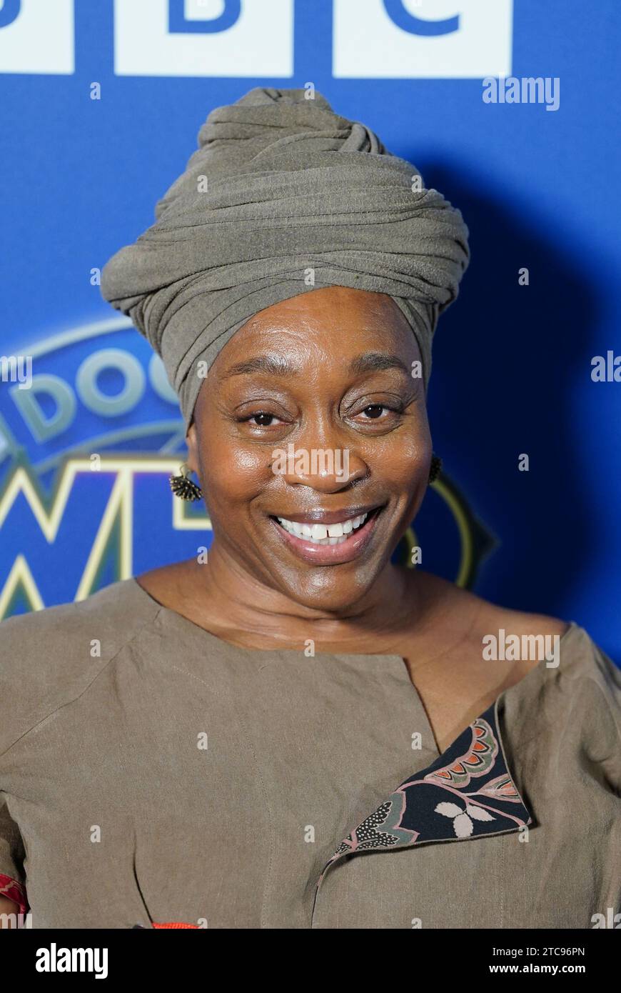 Angela Wynter arrives for the premiere of Doctor Who at the BFI ...