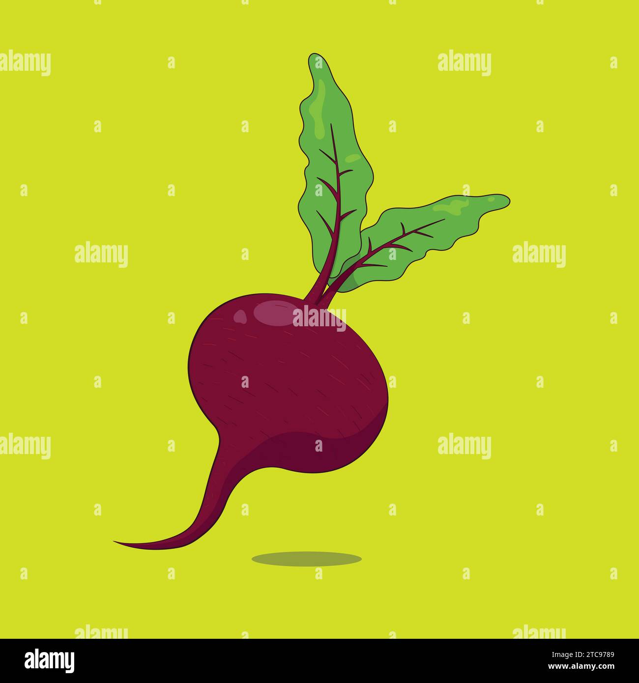 Beet vegetable cartoon illustration hi-res stock photography and images ...