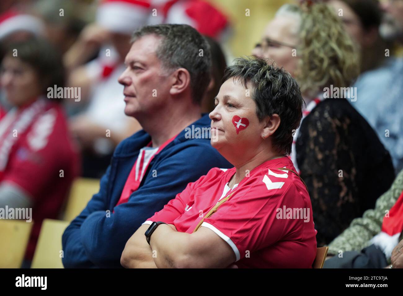 Denmark supporters prior to the IHF World Women's Handball Championship ...