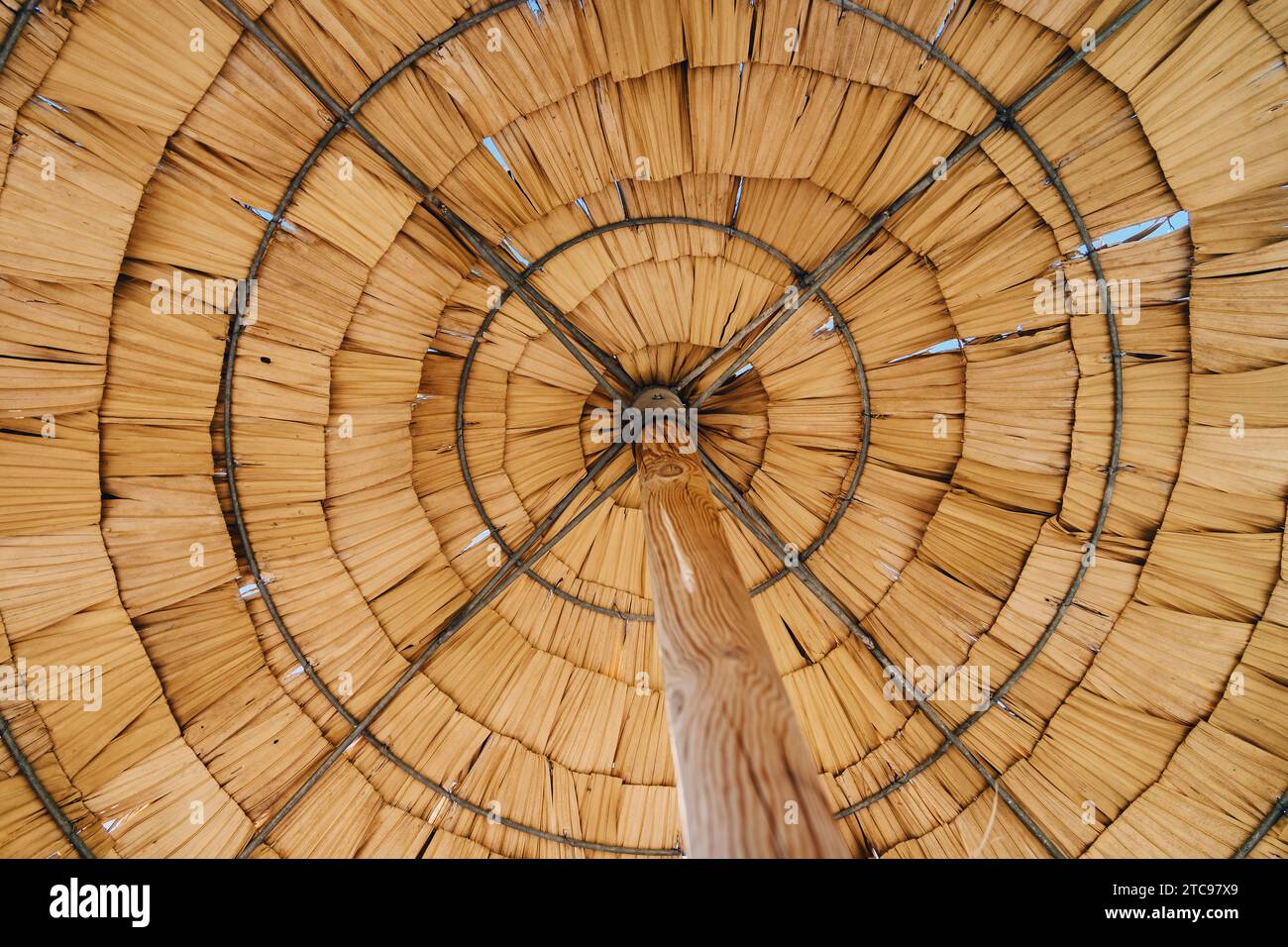 Radial wooden ceiling hi-res stock photography and images - Alamy