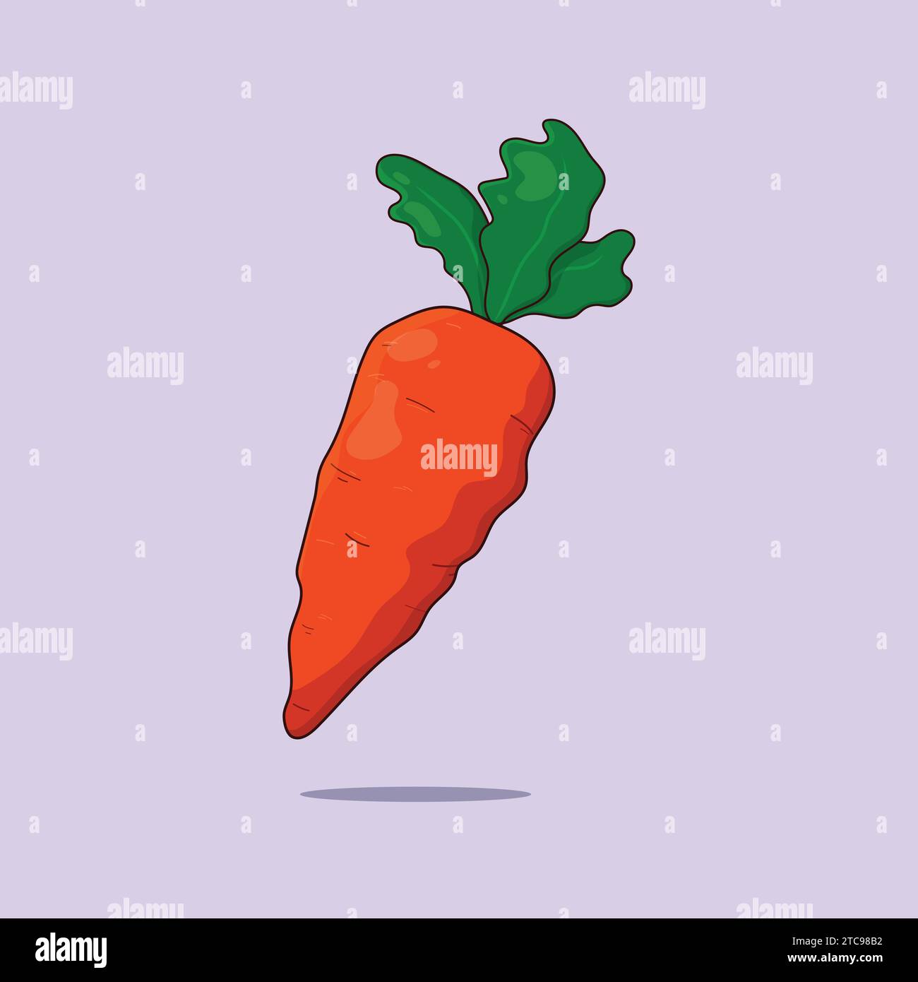 Carrot 3d Stock Vector Images Alamy