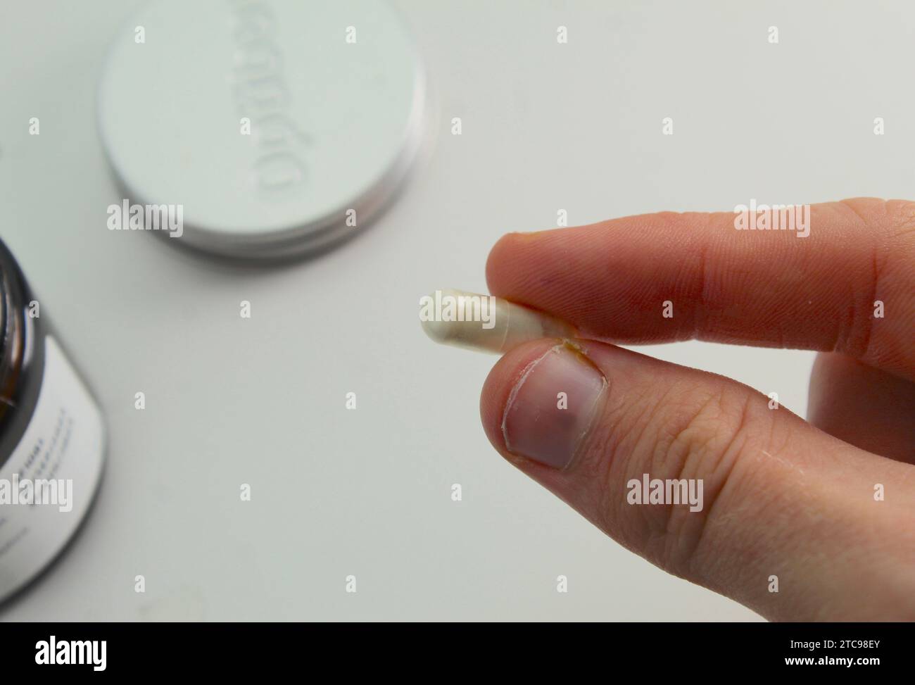 Dublin, Ireland - December 13th 2023: A photo of medical probiotic ...