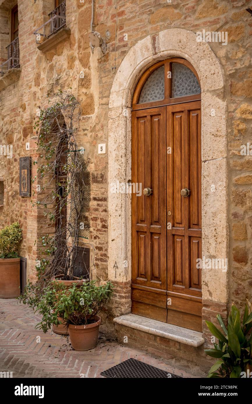 Doors of Tuscany Stock Photo - Alamy