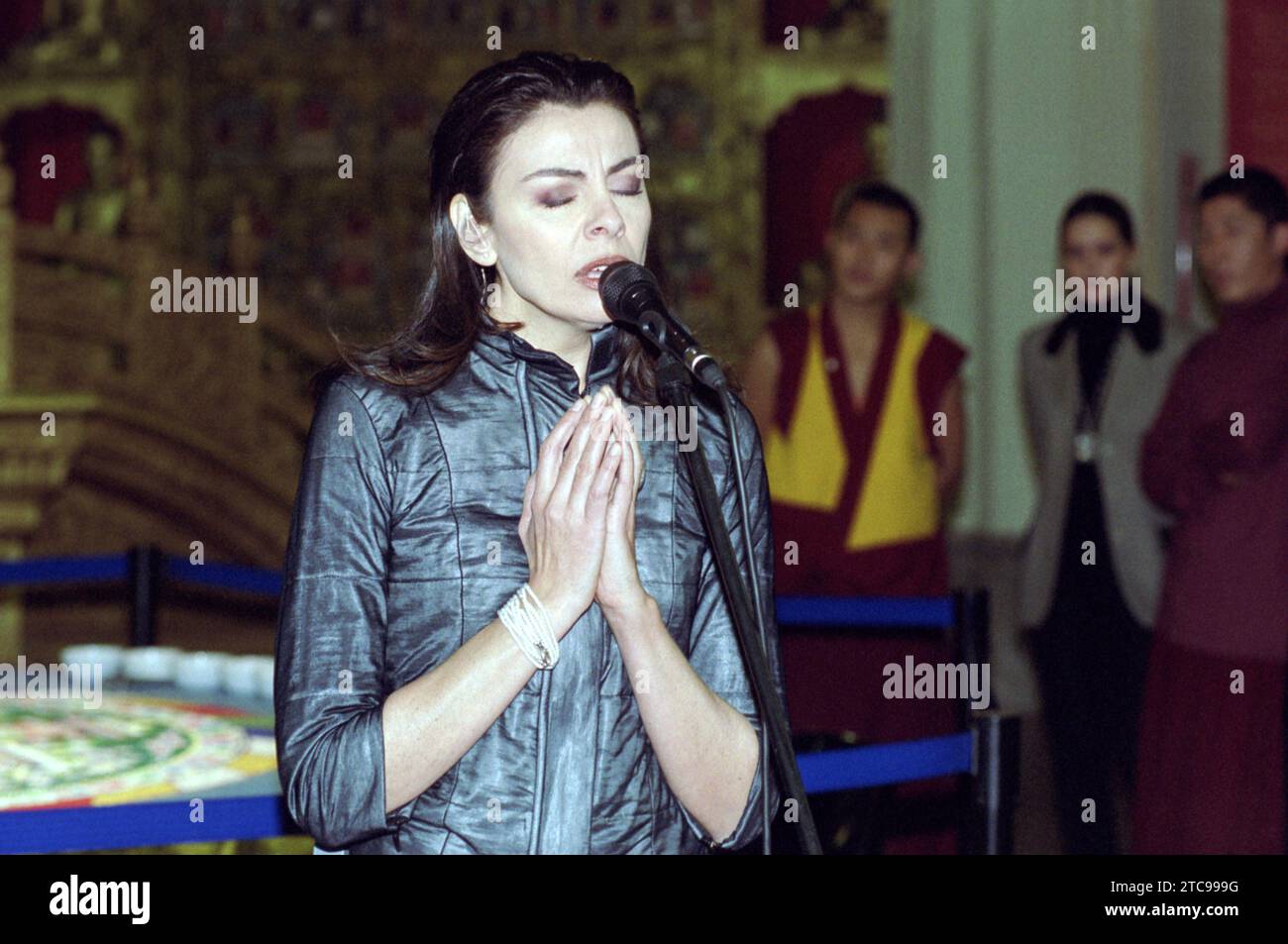Milan Italy 1999-10-12 : Alice, Italian singer, during live concert at ...