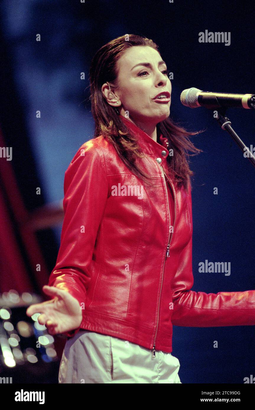 Milan Italy 2000-03-27 : Alice, Italian singer, during live concert at ...