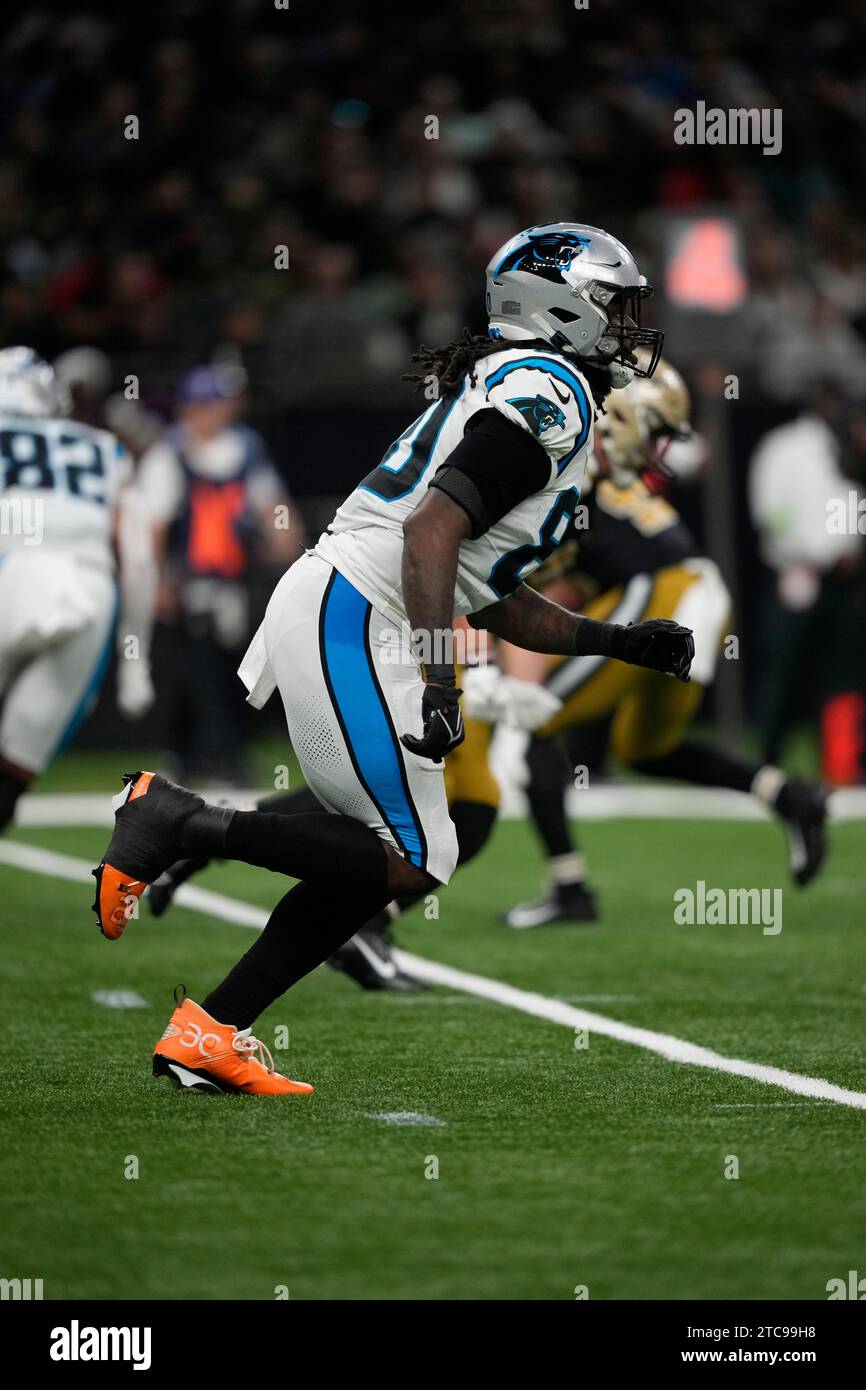 Carolina Panthers tight end Ian Thomas wears cleats for the My Cleats ...