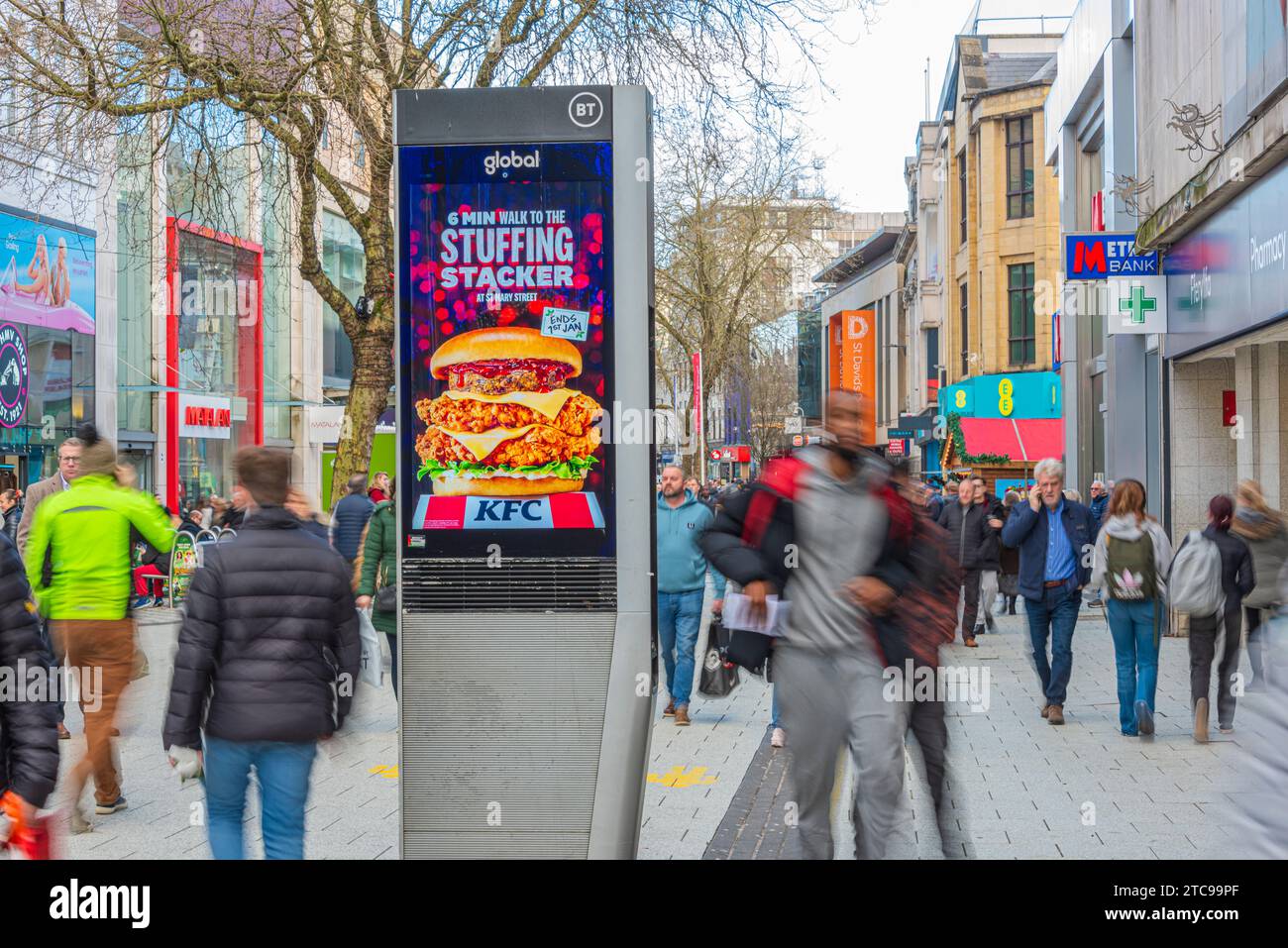 Digital signage screen hi-res stock photography and images - Alamy