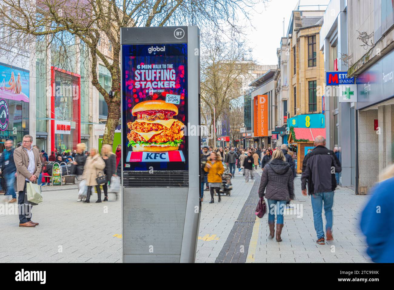 Digital billboard the queen hi-res stock photography and images - Alamy