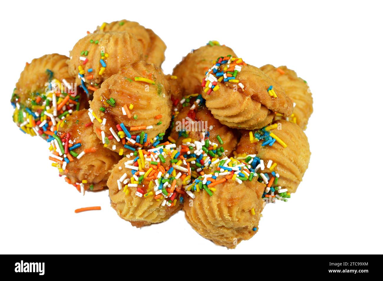 Traditional Arabic cookies for celebration of Islamic holidays of El ...