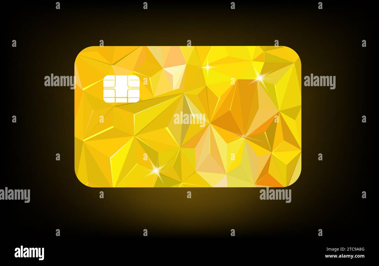 Gold bank card. SHOTLISTbanking. hand drawing. Not AI, Vector ...