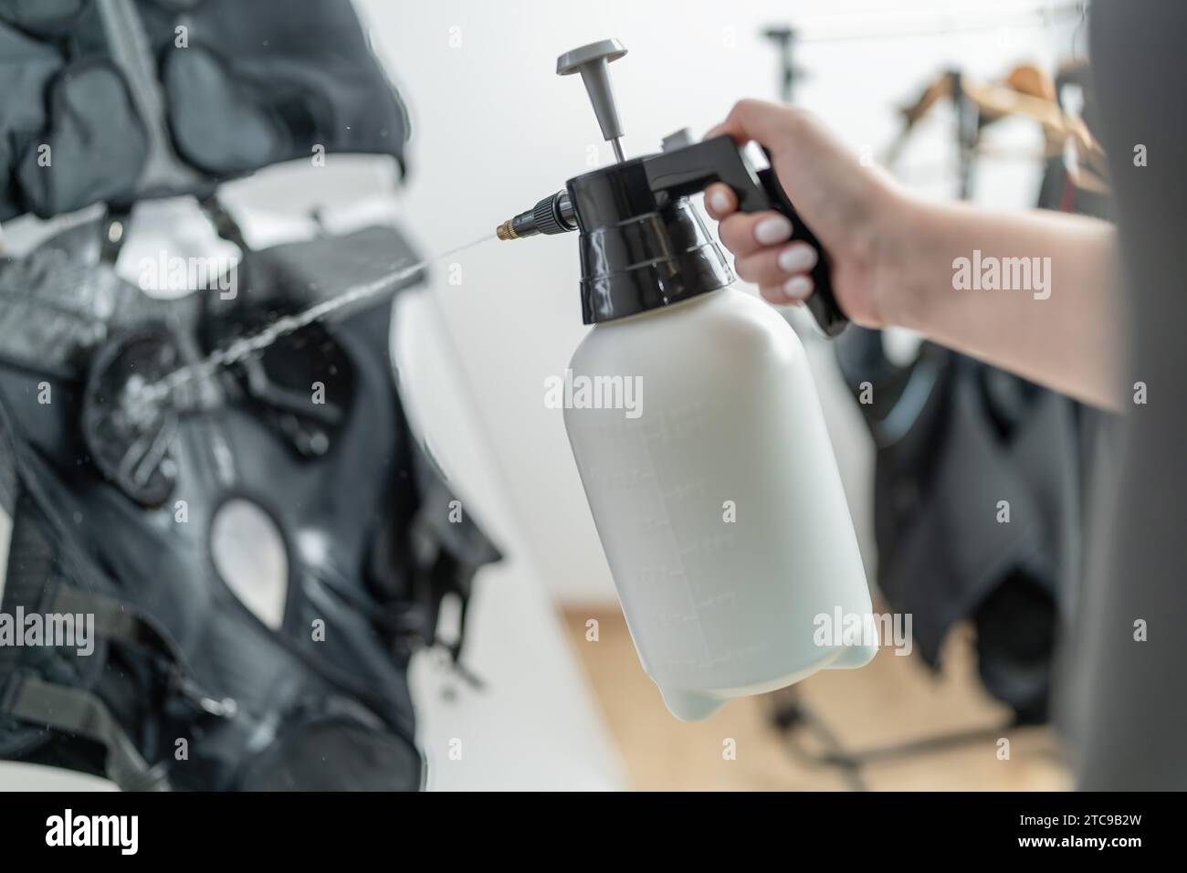 Instructor in sanitation and hygiene hi-res stock photography and ...