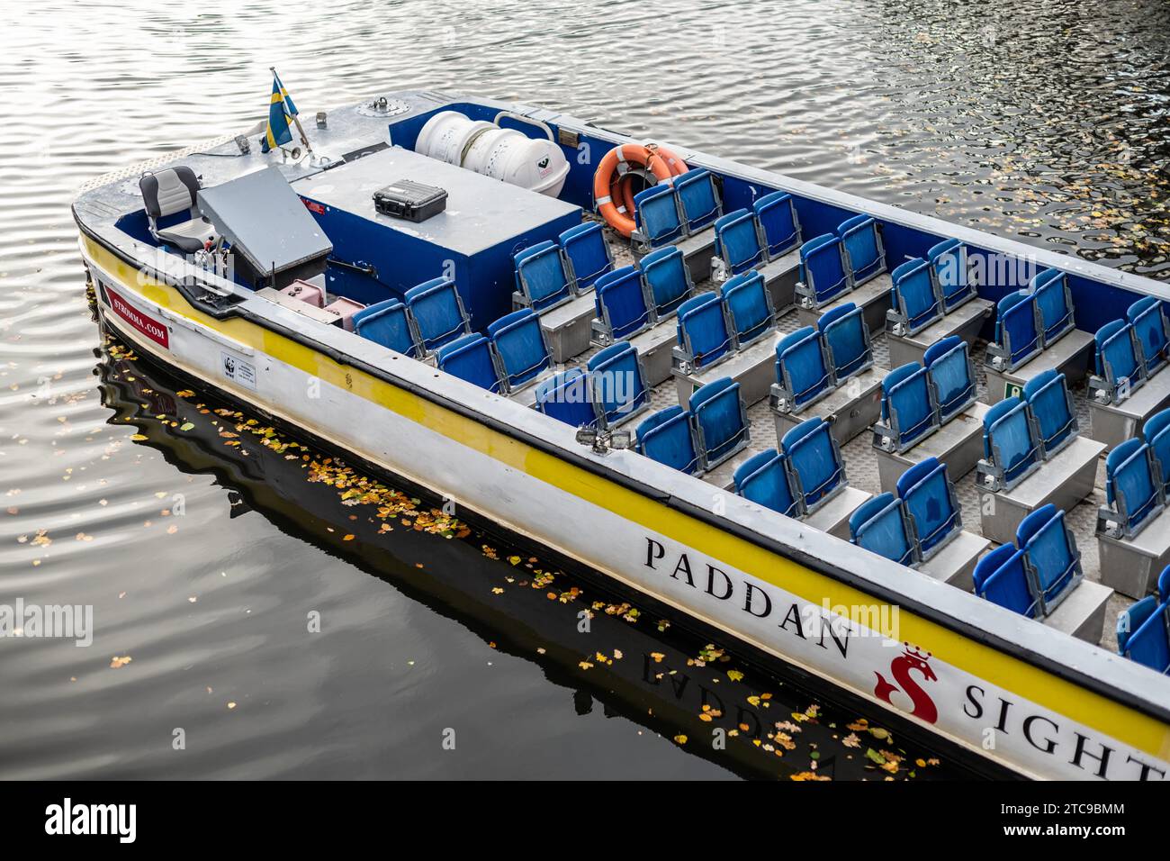 Gothenburg, Sweden - november 06 2022: Paddan sightseeing boat in a ...