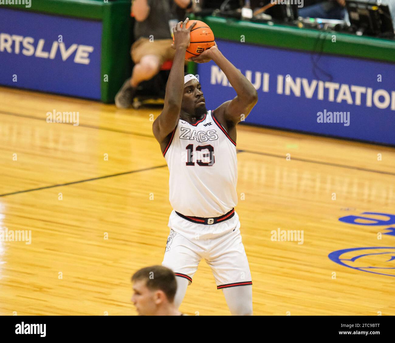 Honolulu, Hawaii, USA. 20th Nov, 2023. Gonzaga forward Graham Ike (13 ...