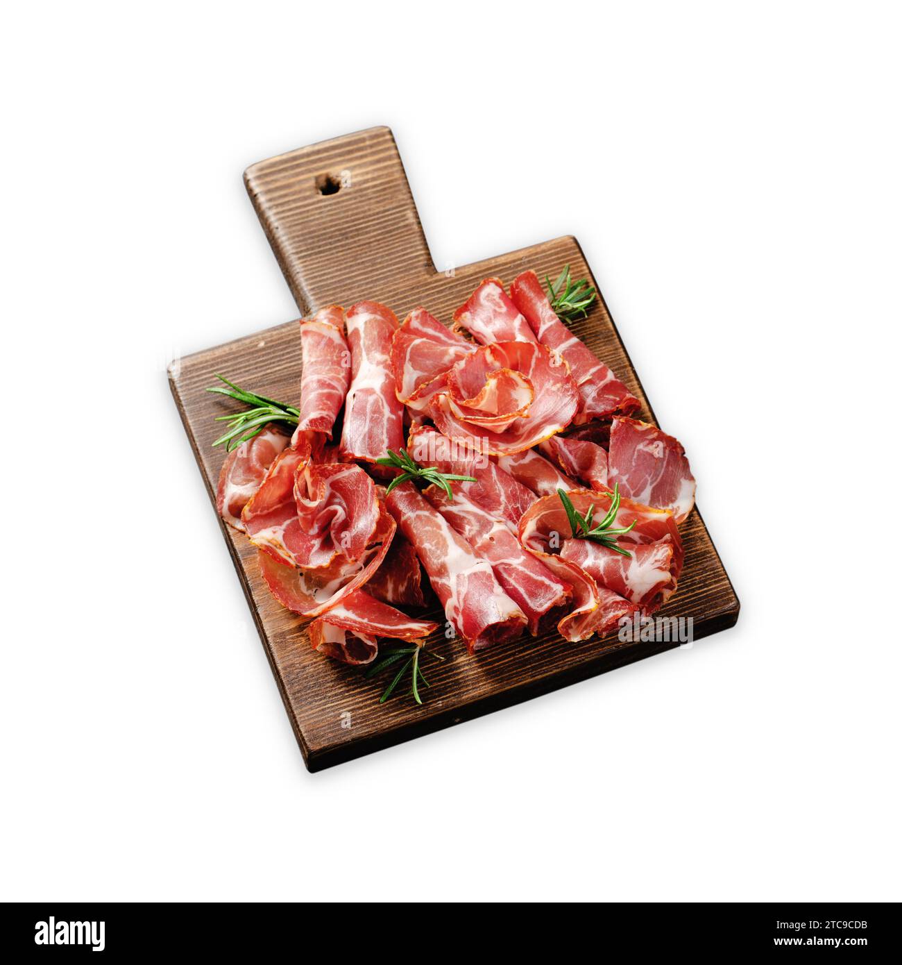 Cured Meat Platter, Coppa with Spices, Italian Antipasto, Appetizer ...