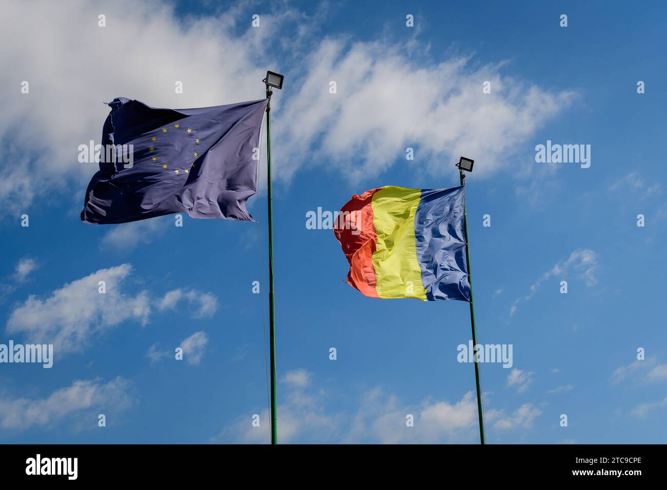 Rainbow flags flying hi-res stock photography and images - Alamy
