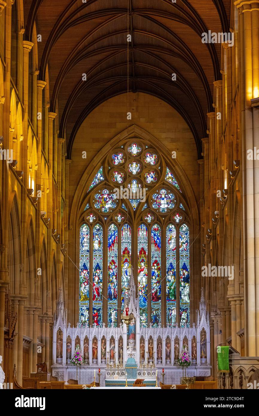 St. Mary's of the Cross Church in downtown Sydney Australia Stock Photo ...