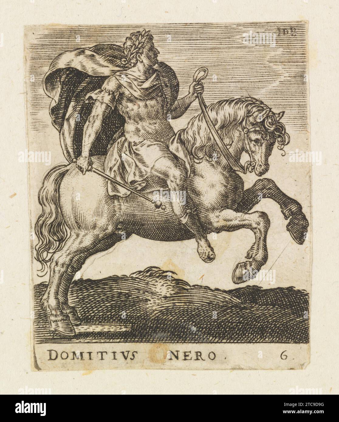 Domitius Nero, from "Twelve Caesars on Horseback" 1951 by Abraham de ...