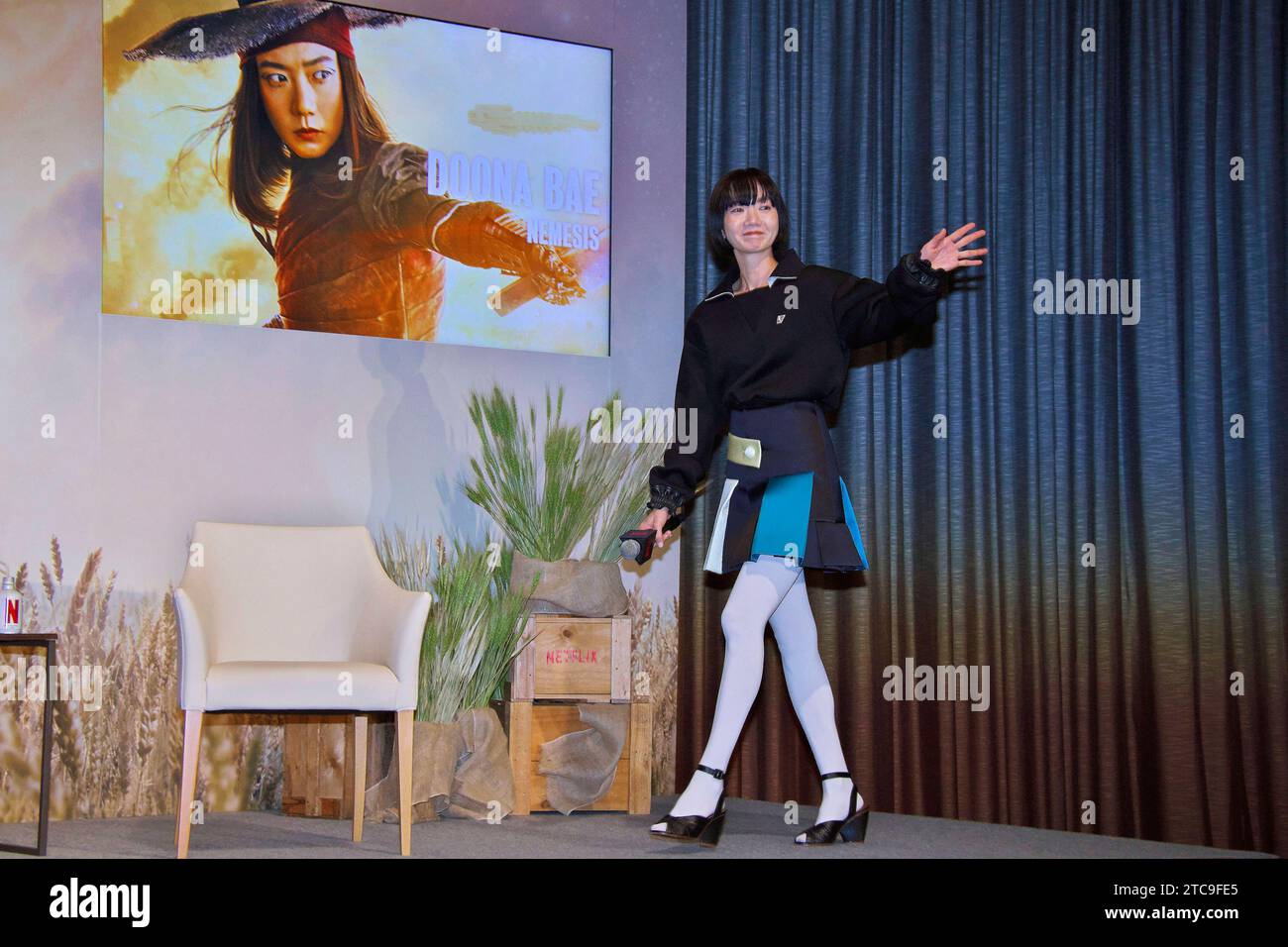 Bae Doona bei der Pressekonferenz zum Netflix Film Rebel Moon - Part ...