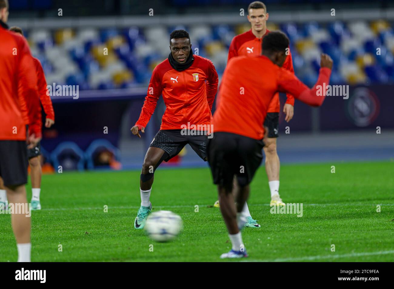 Braga's Portuguese forward Bruma during the SC Braga training the day ...