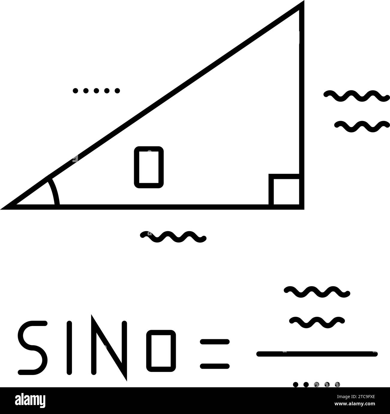 Trigonometry graph Black and White Stock Photos & Images - Alamy