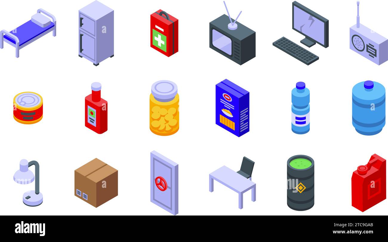 Underground bunker interior set hi-res stock photography and images - Alamy