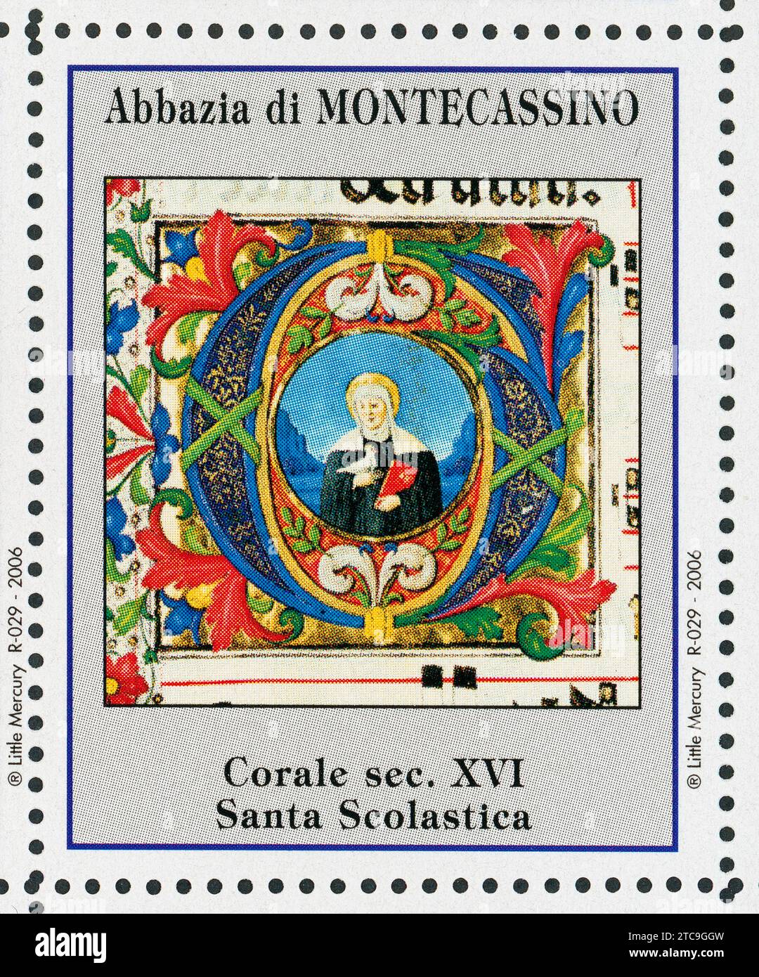 Saint scholastica hi-res stock photography and images - Alamy