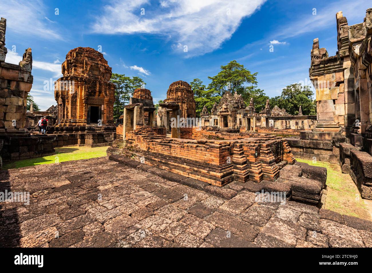 Prasat Hin Muang Tam, Ancient Khmer Hindu temple, Pagodas(prangs ...