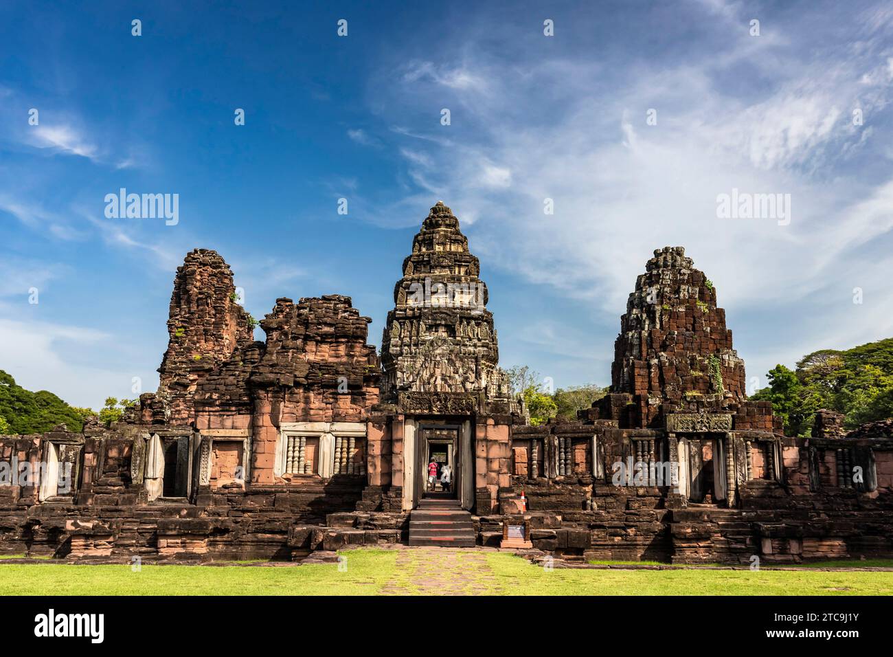 Phimai Historical Park, Ancient Khmer temple, Pagodas(Prangs), Nakhon ...