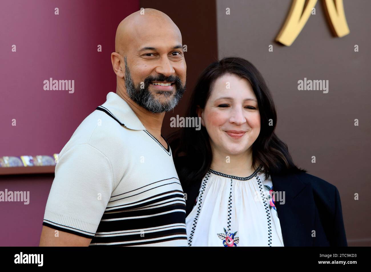 Keegan-Michael Key mit Ehefrau Elle Key bei der Premiere des Kinofilms ...