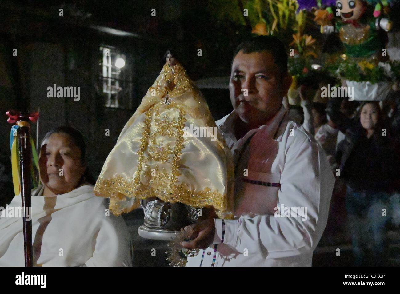 Tijuana, Baja California, Mexico. 9th Dec, 2023. The Oaxacan community ...