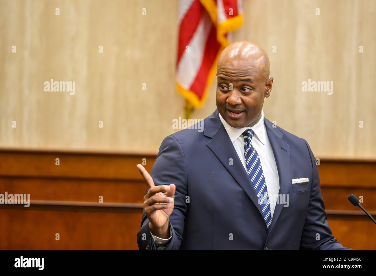 Investiture Ceremony Honorable Ryan K. Buchanan Stock Photo - Alamy