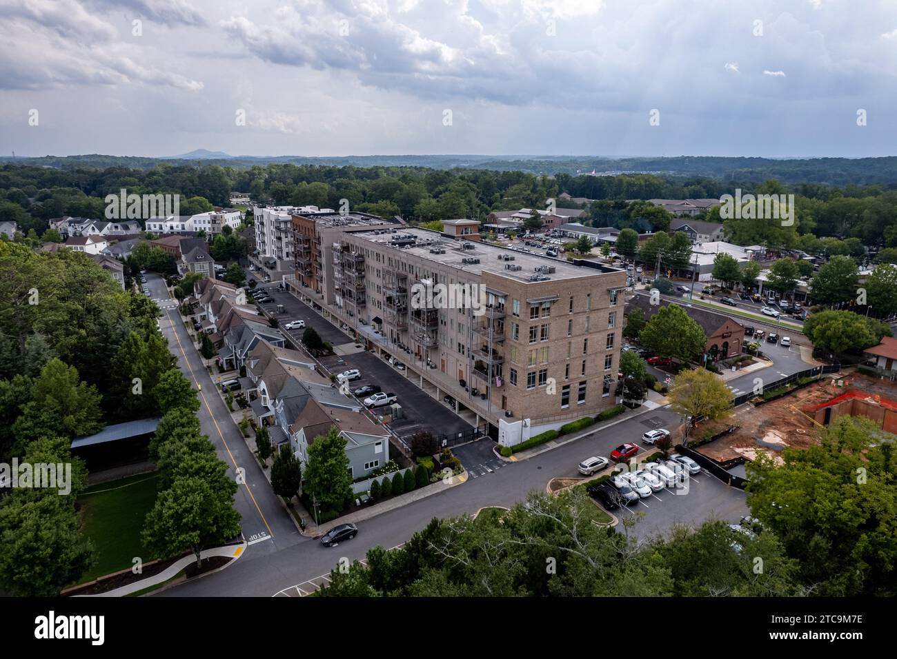 Downtown Woodstock, Georgia Stock Photo - Alamy